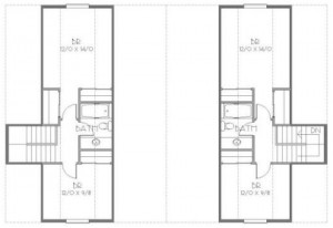 plano de duplex 3 dormitorios – Planos de Casas Gratis